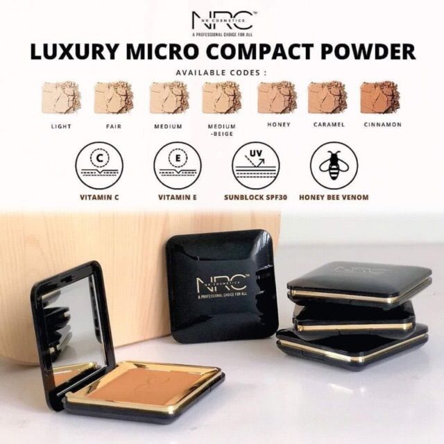 NRC LUXURY MICRO COMPACT POWDER NEW PACKAGING | Lazada