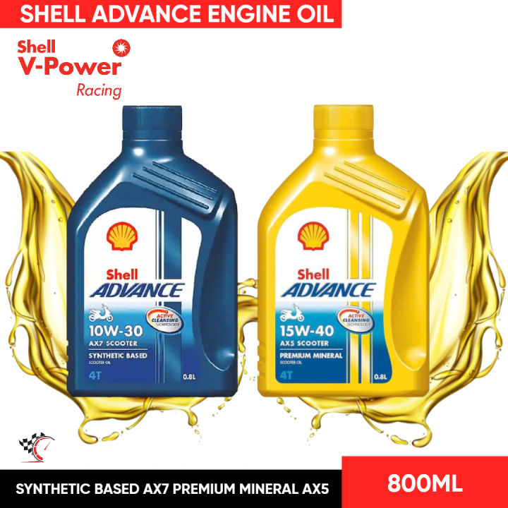 Shell Advance Scooter Automatic Transmission 10W-40 15W-40 Scooter ...