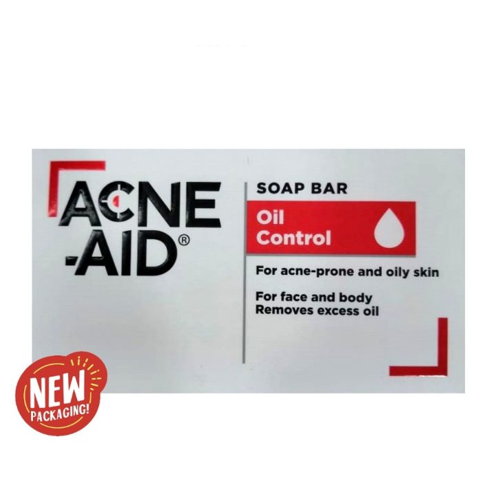 Acne Aid Soap for Pimple Prone and Oily Skin 100g (Bar Soap) (EXP : 05/ ...