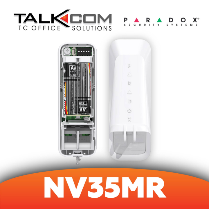 Paradox NV35MR Wireless Dual Detector with Anti-Masking and Pet ...