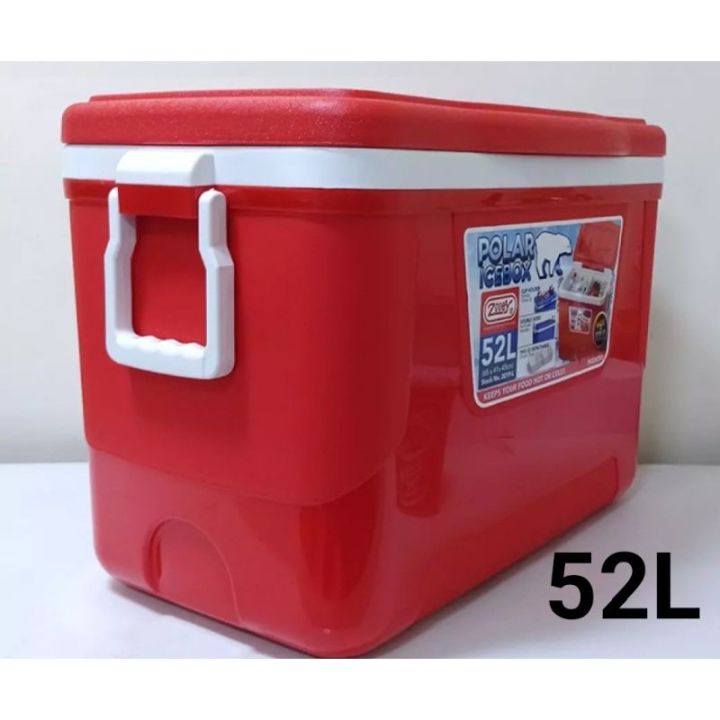 Zooey Cooler Ice Box Polar Ice Box Chest Insulated Cooler Ice Box Large 52 Liter And 35 Liter ...