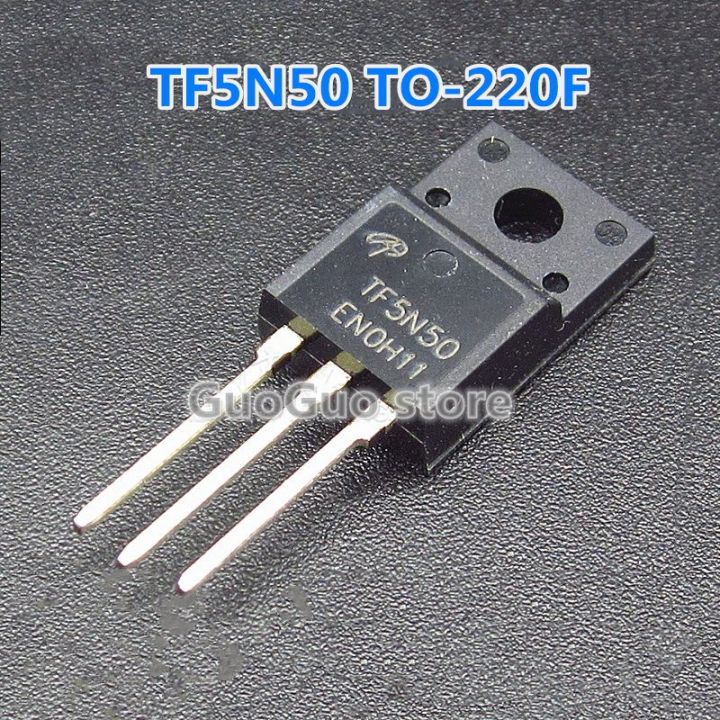 10pcs TF5N50 AOTF5N50 TO-220F 5A 500V N-channel MOSFET transistor new original | Lazada PH