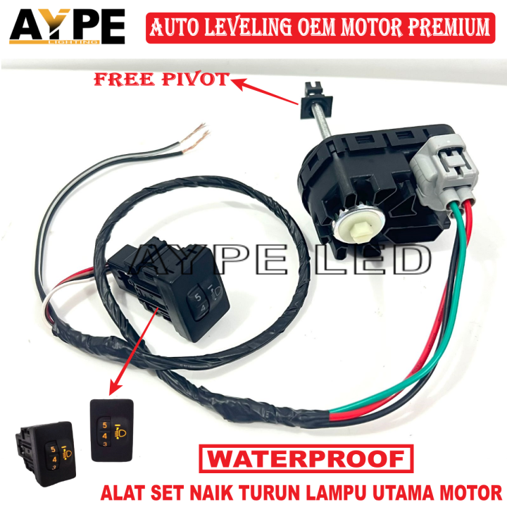 ALAT ELECTRIK AUTO LEVELING PLUS SAKLAR ANGKA FREE PIVOT ANTI MACET ...