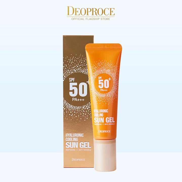 Deoproce Hyaluronic Cooling Sun Gel SPF 50+/Pa+++ 50g | Lazada PH