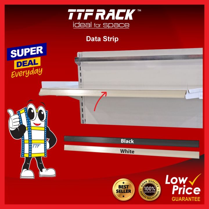 TTF Rack™ (DATA STRIP) Display Holder/ Data Strip Gondola Accessories ...