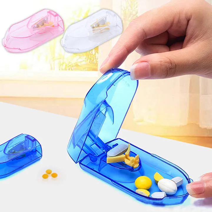Pill Box Strong Sealing Easy to Carry Transparent Visible Adjustable ...