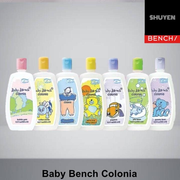 Baby Bench Colonia Baby Cologne Bubble Gum, Jelly Bean, Popsicle, Ice ...