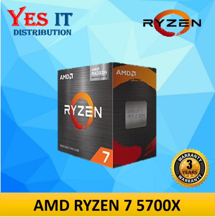 AMD RYZEN 7 5700X SOCKET AM4 PROCESSOR | Lazada