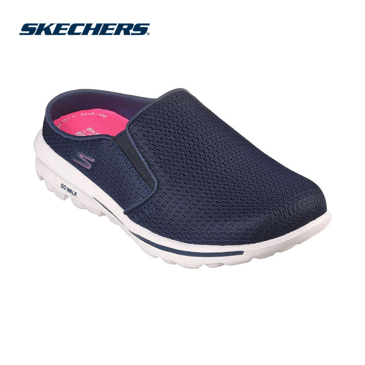 Skechers สเก็ตเชอร์ส รองเท้าผู้หญิง Women GOwalk Travel GOwalk Shoes ...
