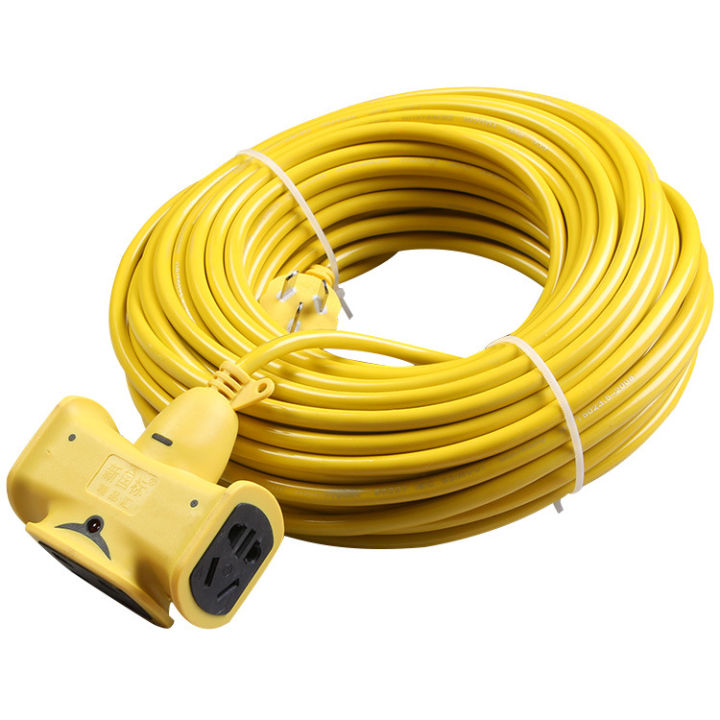 5m 30m Electric Vehicle Power Extension Cord Socket With Extension Cord Super Long Extension