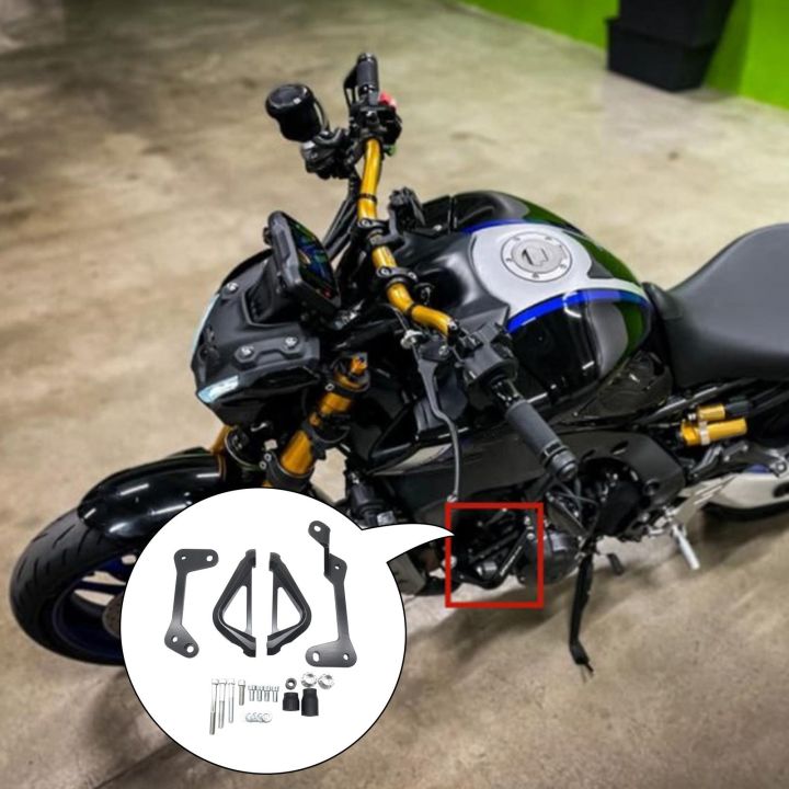 Motorcycle Engine Guard Crash Bar Engine Protective for Yamaha MT09 ...