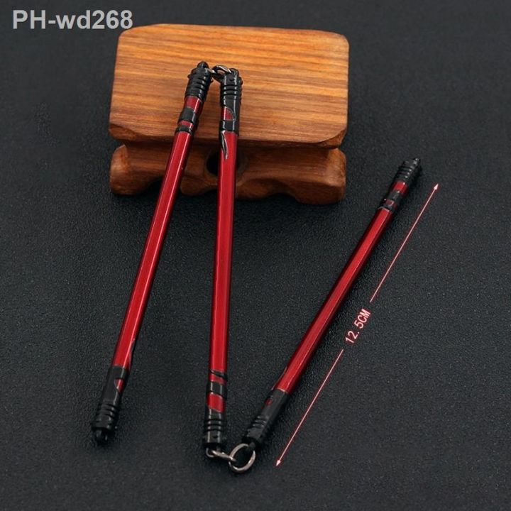 Jujutsu Kaisen Weapon Youyun Three Section Staff Anime Keychain Weapon ...