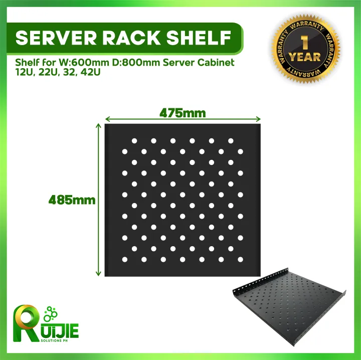12U-22U-32-42U // Shelf for W:600mm D:800mm Data Cabinet Shelf / Server ...