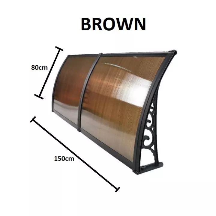 [Hollow board] Canopy outdoor rain-proof eaves home courtyard awning ...