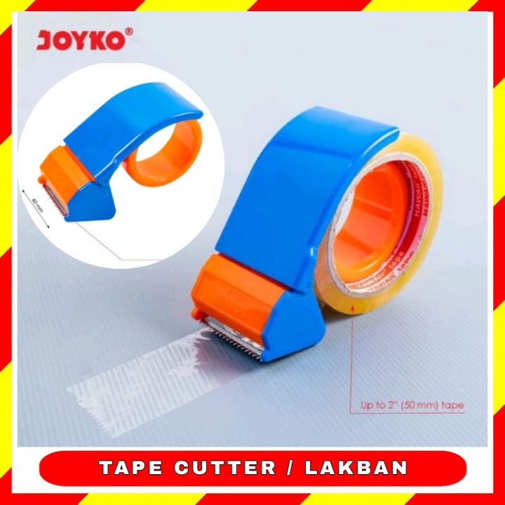 Tape Cutter Dispenser Lakban Joyko Tajam TD-2 Alat potong Lakban ...