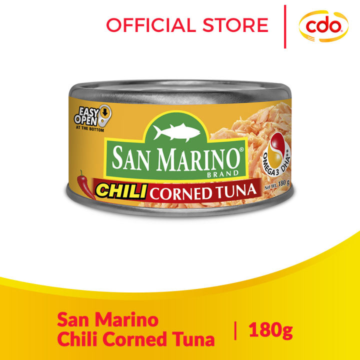 SAN MARINO Chili Corned Tuna 180g | Lazada PH