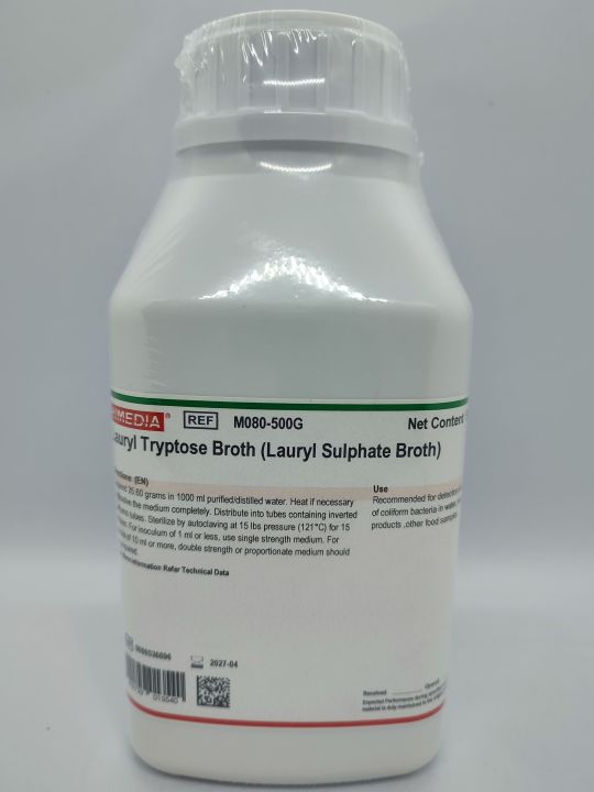 HIMEDIA Lauryl Sulfate Broth (Lauryl Tryptose Broth) 500g for ...