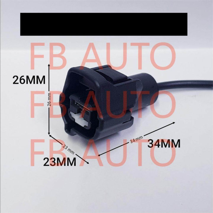 1pin Toyota hilux starter motor socket connector | Lazada