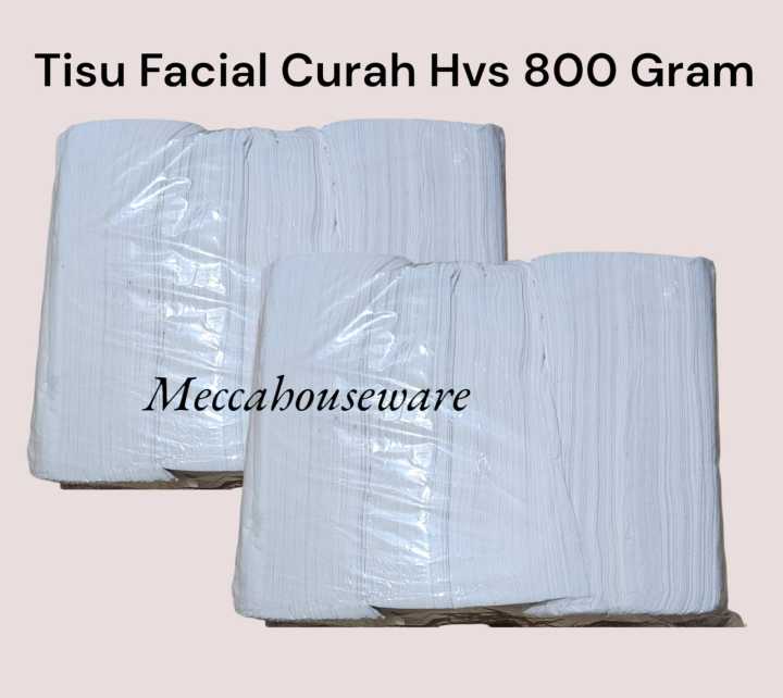 Tisu Hvs Kiloan 800 Gram | Facial Tissue Curah 950 Sheets | Lazada ...