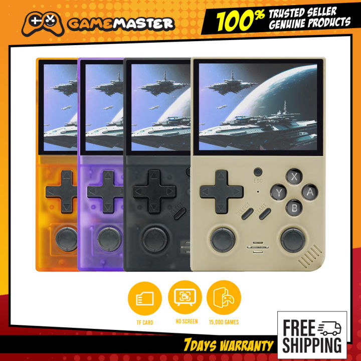 D-R35 Plus Handheld Retro Game Console 3.5-inch Screen RK3326 with 64GB ...