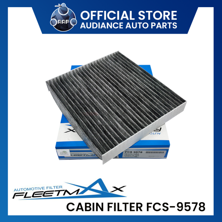 FLEETMAX CABIN FILTER FCS-9578 TOYOTA VIOS, CAMRY, PREVIA, PRADO 2004 ...