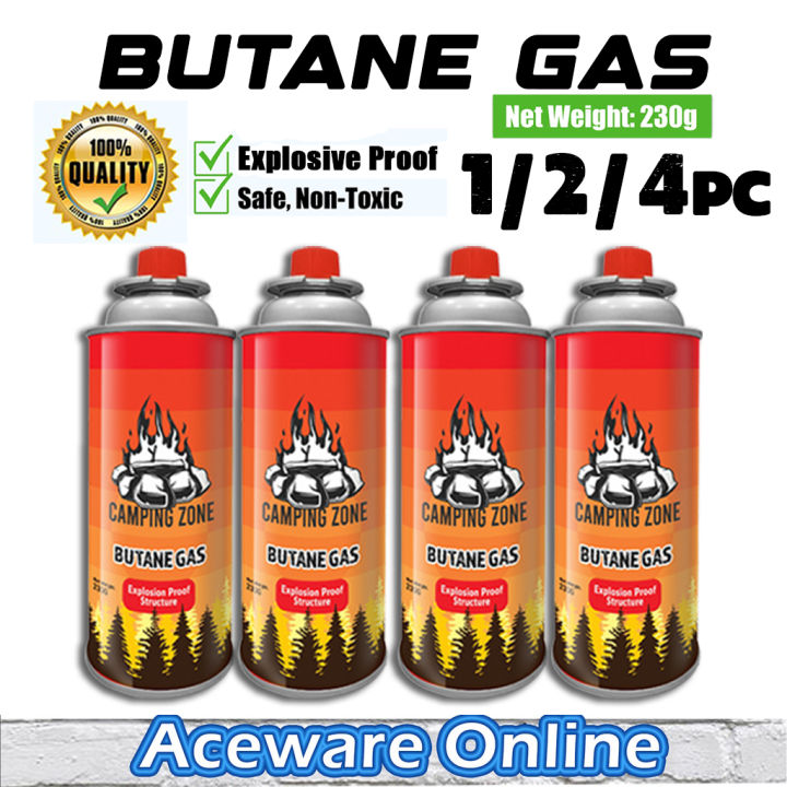 BUTANE GAS CARTRIDGE PORTABLE BUTANE GAS STOVE OUTDOOR CAMPING 230G ...