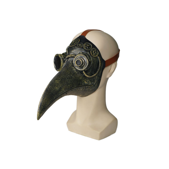 Eraspooky Plague Doctor Masks Halloween Medieval Long Nose Beak Mask ...