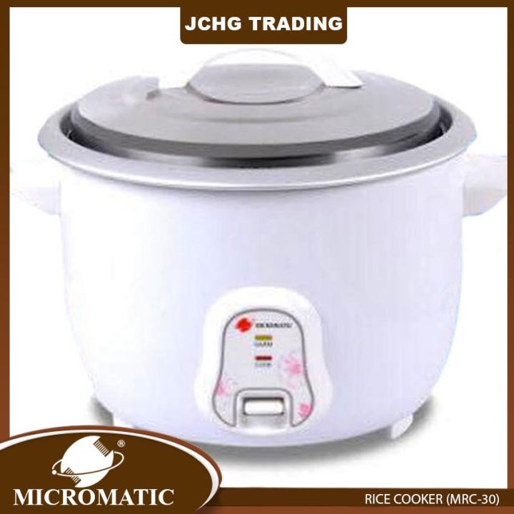 JCHG I Micromatic MRC-30 5.6Liters Capacity 30 Cups Heavy Duty Rice ...