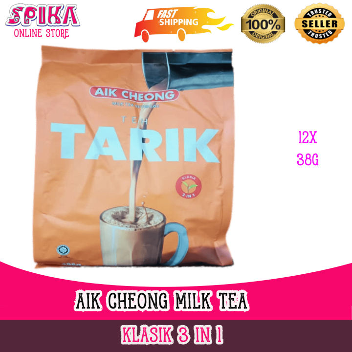 AIK CHEONG MILK TEA / TEH TARIK CLASSIC 3 IN 1 38G * 12 SACHETS | Lazada