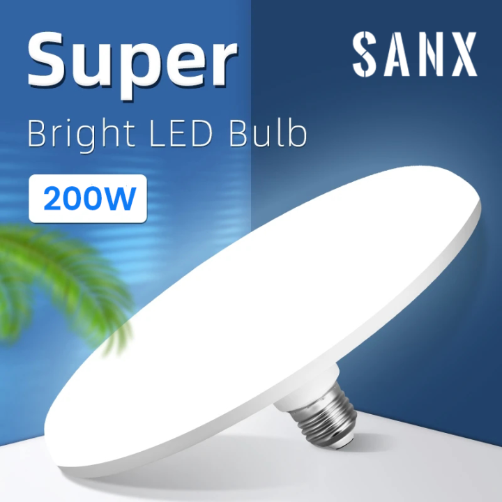 SANX 200W LED Bulb E27 Led Lamp Super Bright 220V UFO Leds Lights ...