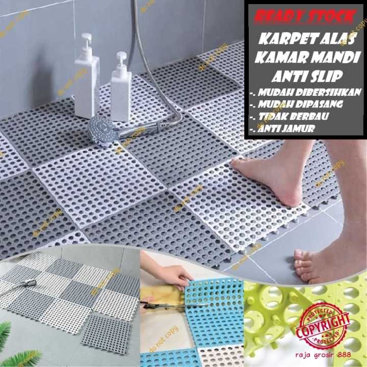 Karpet WC Toilet Kamar Mandi WC Anti Slip Keset Lantai Anti Licin ...