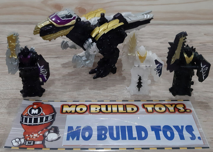 DX Shine Raptor & Shadow Raptor Set หุ่นไดโนเสาตัวเสริม ริวโซลเจอร์ จาก ...