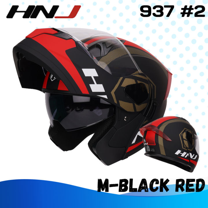 HNJ 937 W/D Modular helmet Men's full face motorcycle helmet open ...