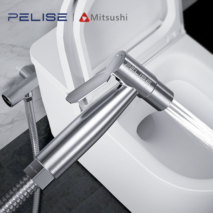 Pelise By Mitsushi Toilet Bidet Sprayer Handheld Bidet Sprayer SUS304 ...