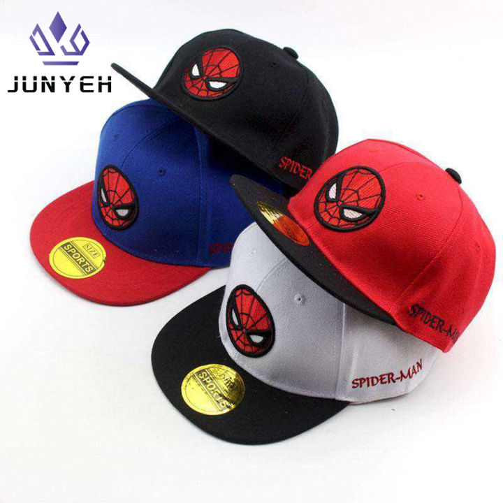 Junyeh Children Boys Embroidery Cartoon Caps Hats Adjustable Sun ...