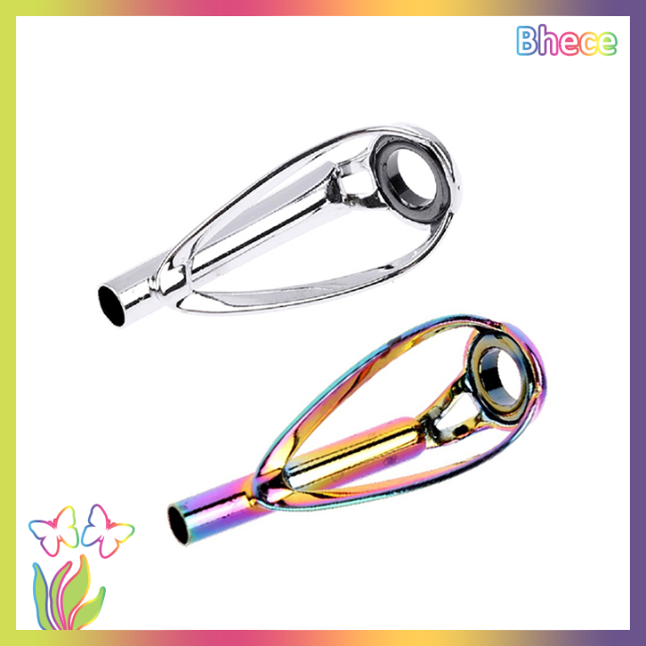 Bhece แหวนคู่มือแนะนำด้านบนสีเงิน/สีรุ้งไม่พันกันสำหรับตกปลาเบ็ดตกปลา ...