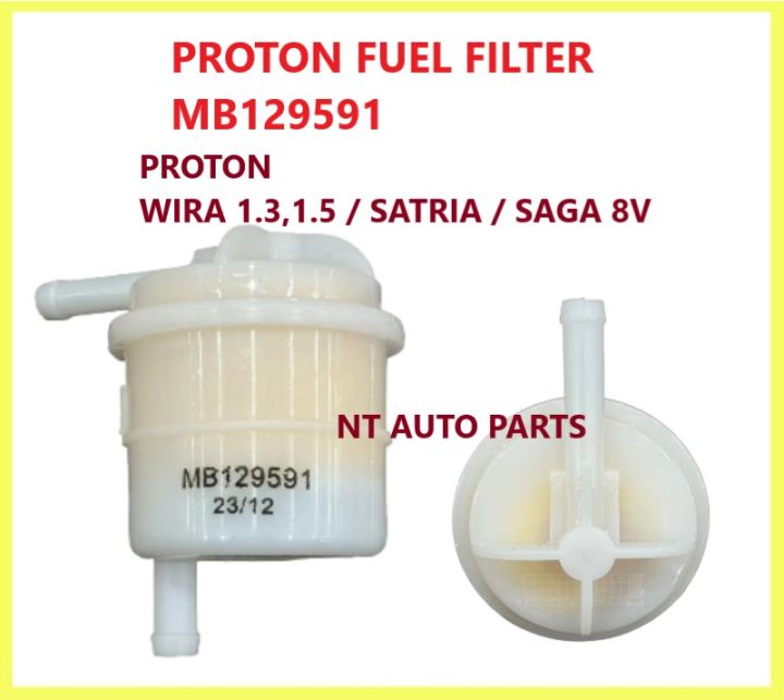 PROTON FUEL FILTER MB129591 PROTON WIRA 1.3,1.5 / SATRIA / SAGA 8V | Lazada