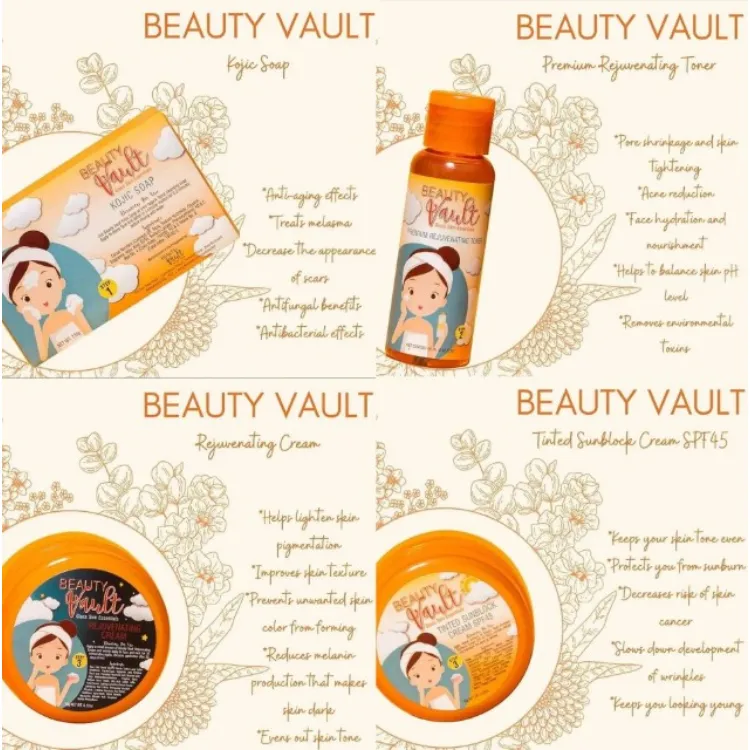 Beauty Vault Rejuvenating Set Beauty Vault Glass Skin Essentials ...