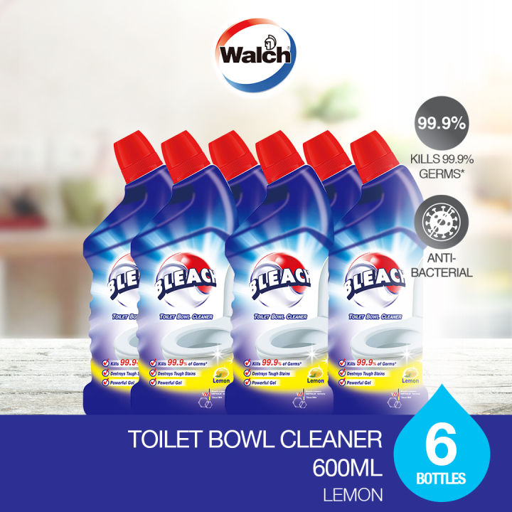 Bleach Toilet Bowl Cleaner 600ml x 6 Bottles | Lazada Singapore