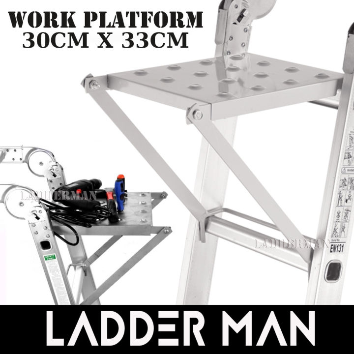 Multipurpose Universal Ladder Work Platform Anti-Slip Small Platform ...