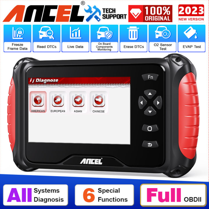 ANCEL FX8000 Full System OBD2 Scanner Read Clear Fault Codes with BMS/EPB/ABS/OIL/SAS/Throttle ...