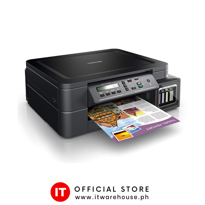 Brother DCP T510W PRINTER with SCAN and XEROX (3 in 1) Refill Tank ...