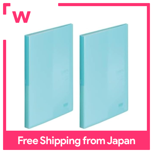 Lichtlab File File Clearbook A4 Fixed Pocket 40 sheets Ice Blue SOERU ...
