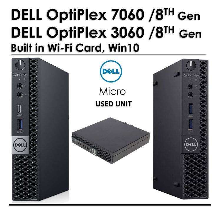DELL OptiPlex 7060 Micro PC 8th gen Intel Core i5 - 8500T / DELL ...