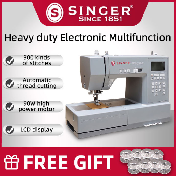 Singer Sewing Machine HD6805C Heavy Duty PROMISE Household Electronic ...
