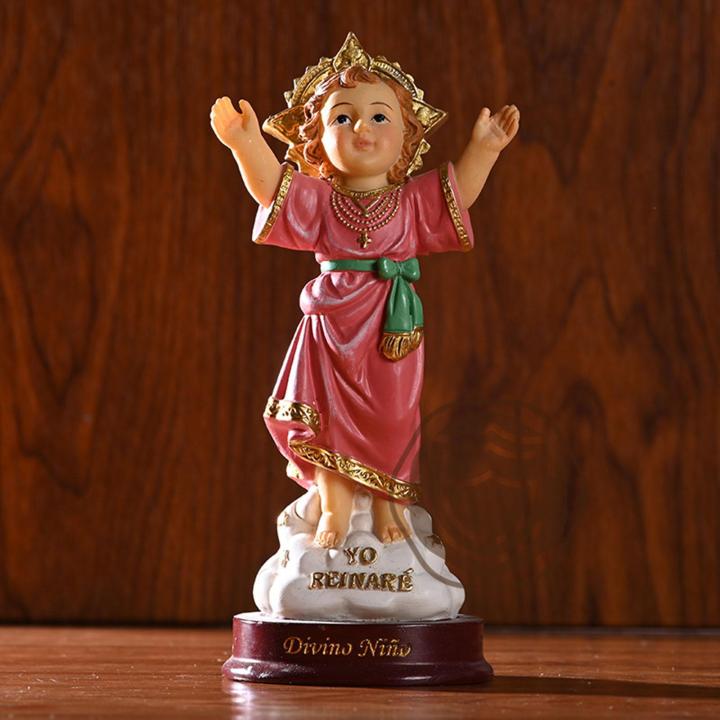 HILABEE Divine Child Jesus Statue Decorative Tabletop Display Artwork ...