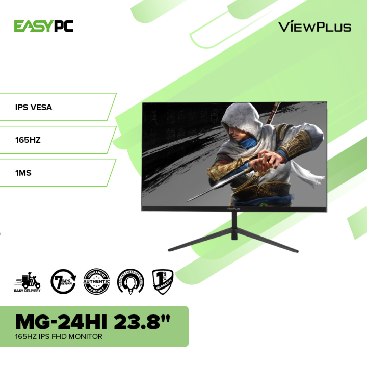 EasyPC | ViewPlus MG-24HI 23.8" 165HZ IPS FHD Monitor For Desktop PC | Lazada PH