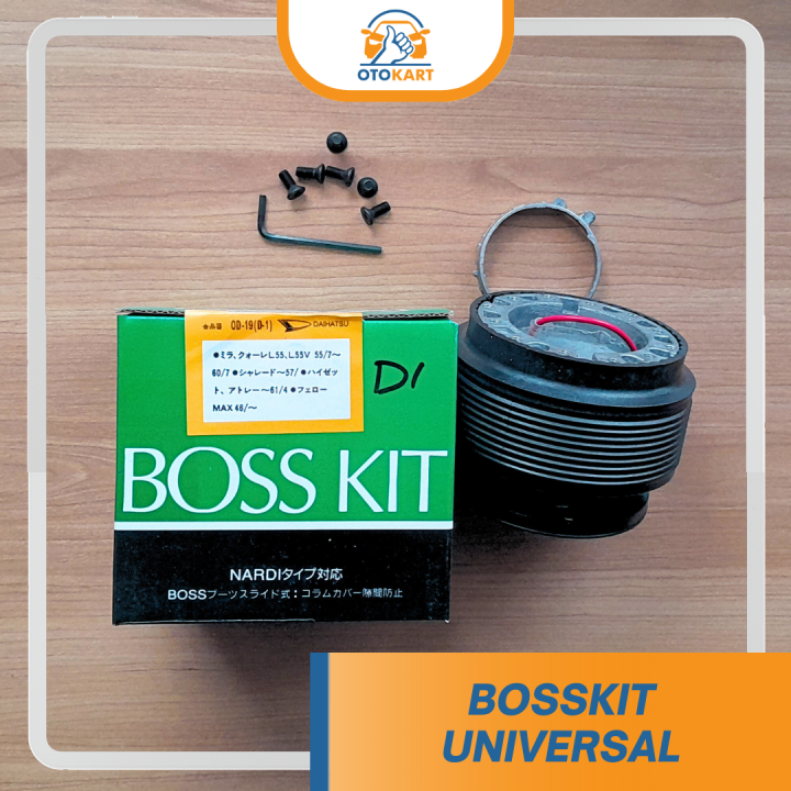 Bosskit Stir Racing / Boskit Stir Mobil Universal / Dudukan Stir ...