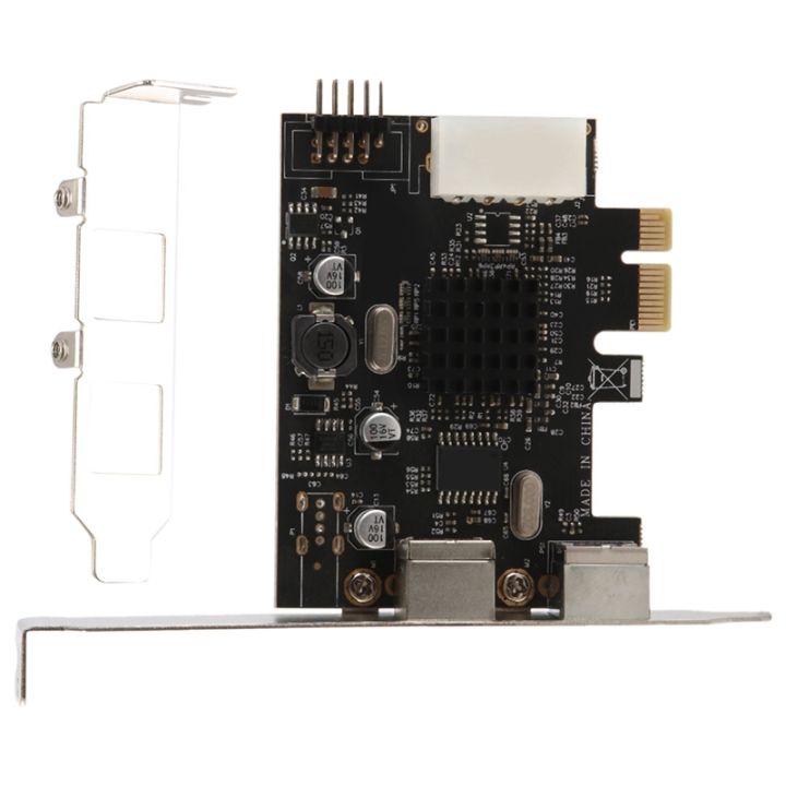 PCI-E Dual Port PS2 Expansion Adapter Card External PS2 Device ...