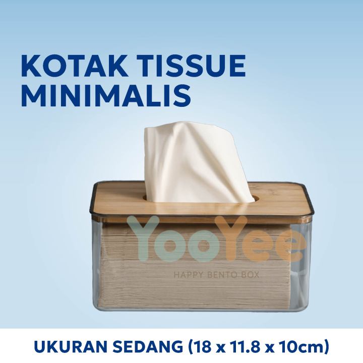 Yooyee Kotak Tissue Tissue Box Kotak Tisu Dapur Wadah Tisu Tempat Tisu ...